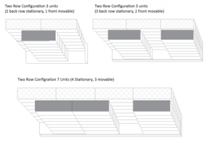 Movable Lateral Shelving – Chart Storage System – Charts Carts