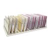 Ten (10) Space Table Top Chart Binder Storage Rack - Charts Carts